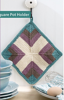 Ravelry: Four Square Potholder pattern by Melissa Leapman