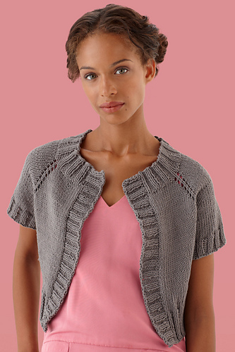 Ravelry: Simple Raglan Cardi pattern by Lion Brand Yarn