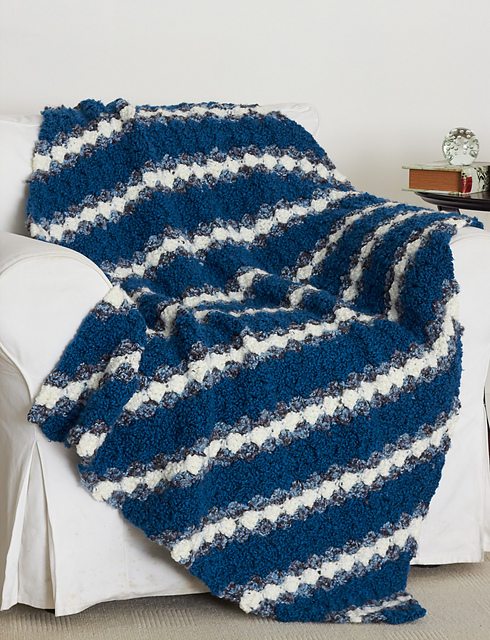 Ravelry: Bias Stripes Afghan pattern by Bernat Design Studio