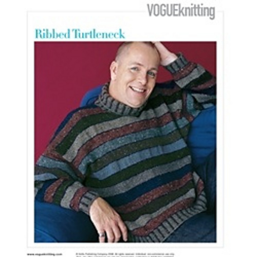 Ravelry: #12 Striped Mock Turtleneck pattern by Brandon Mably