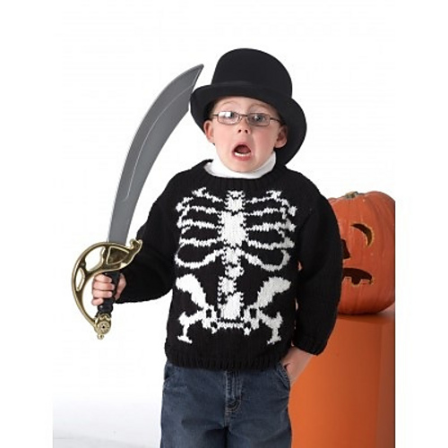 Ravelry: Skeleton Sweater pattern by Bernat Design Studio