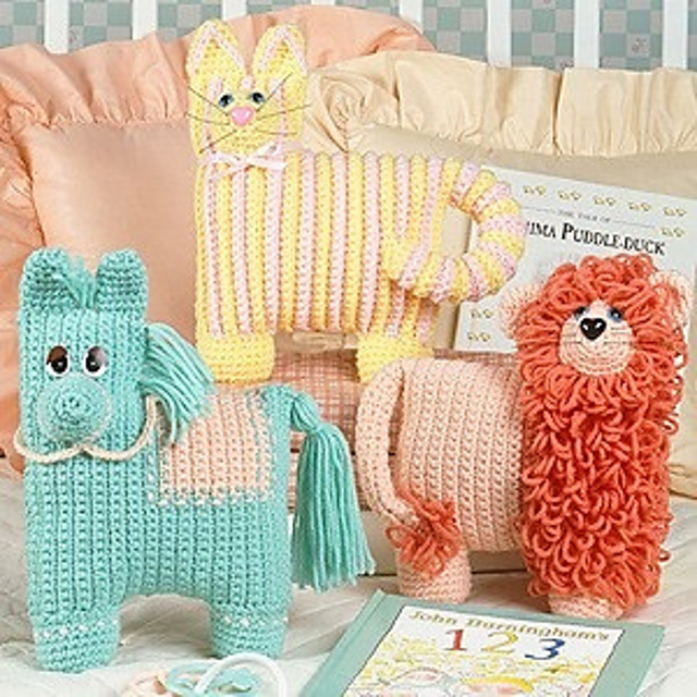 Ravelry: Pony Musical Crib Pillow pattern by Sue Penrod