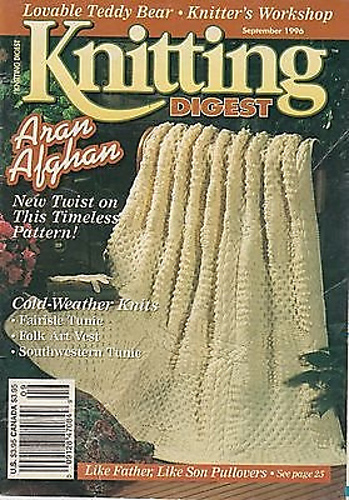 Ravelry: Knitting Digest Magazine, Vol. 18 No. 5, September 1996 - patterns