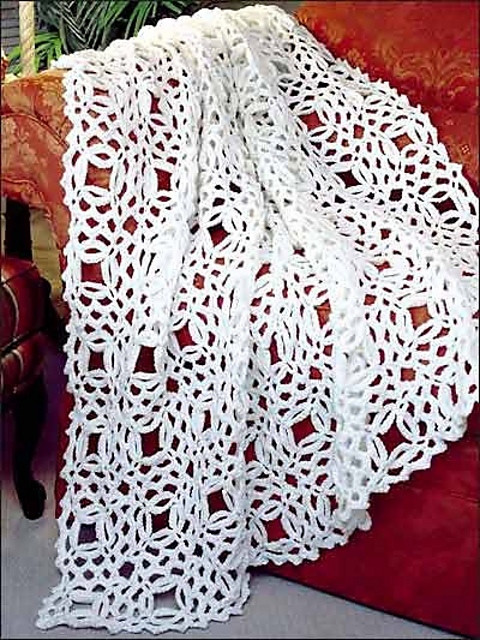 Ravelry: Crystal Lace Afghan pattern by Diane Poellot