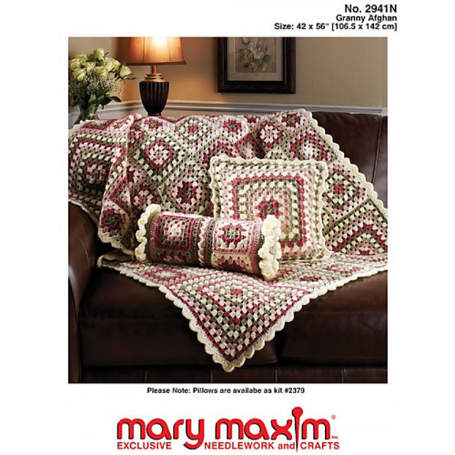 Ravelry: Granny Afghan pattern by Mary Maxim