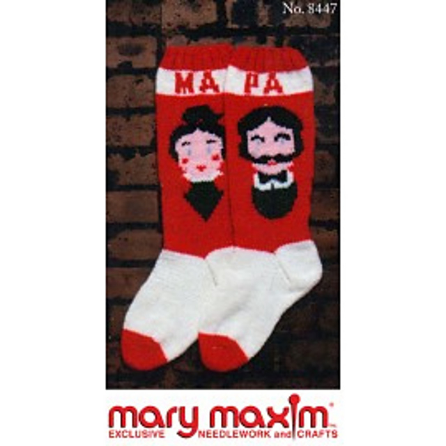 Ravelry: Ma and Pa Stocking pattern by Mary Maxim