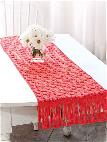 Ravelry: Garden Party Table Runner pattern by Carolyn Pfeifer