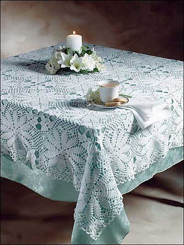 Ravelry: White Tablecloth pattern by Josie Rabier