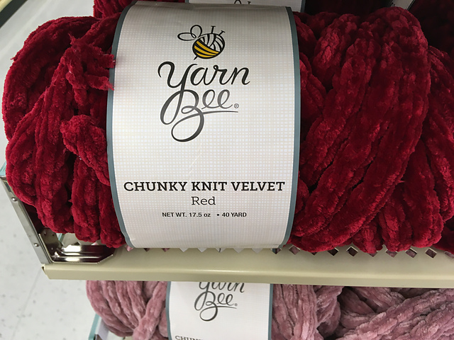 Ravelry: Yarn Bee Chunky Knit Velvet