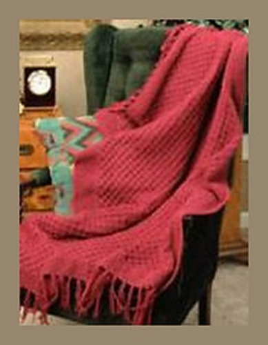 Ravelry: Raspberry Knit Afghan pattern by Caron Design Team