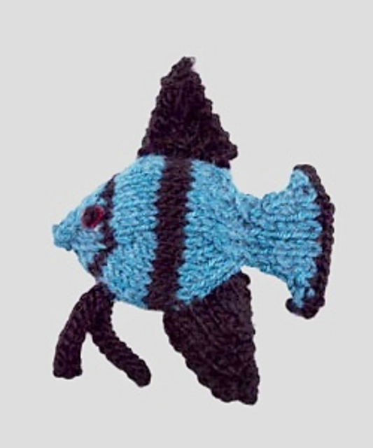 Ravelry: Knit Sea Creature: Angelfish pattern by Jessica Polka