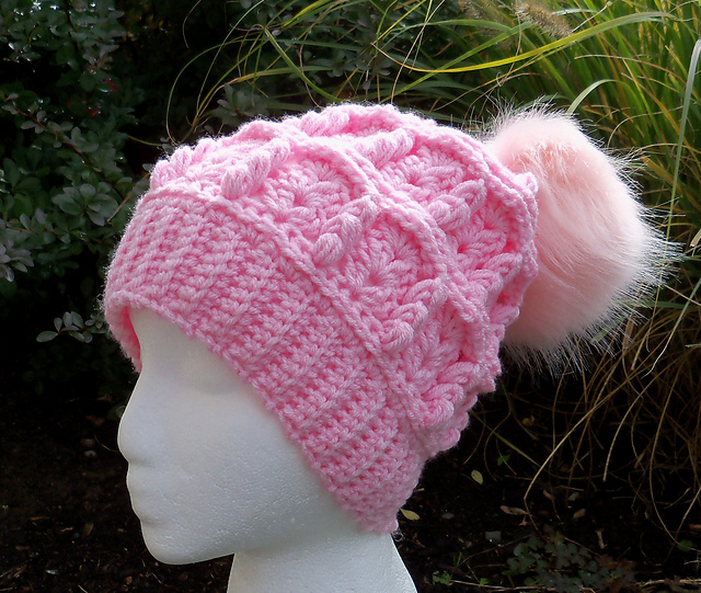 Ravelry: Secret Windows Hat pattern by Claudia Navarrete