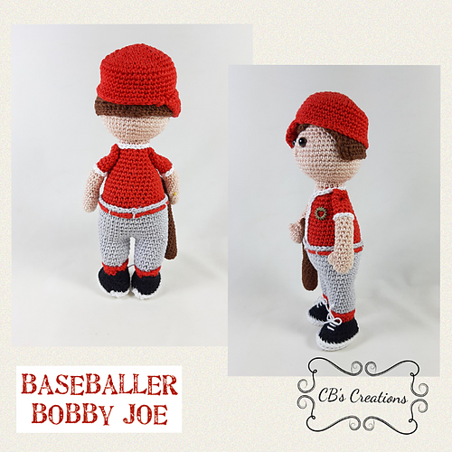 Ravelry: Baseballer Bobby Joe pattern by CB's Creations