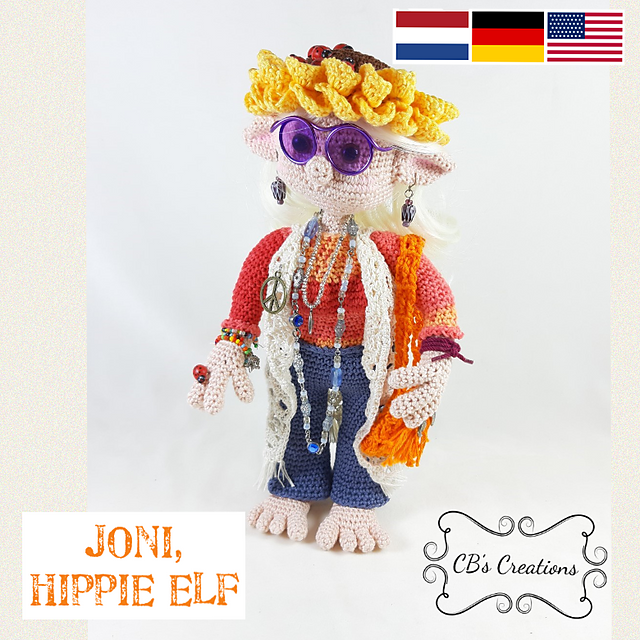 Ravelry: Joni Hippie Elf pattern by CB's Creations