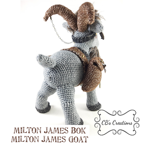 Ravelry: Milton James Steampunk Goat pattern by CB's Creations