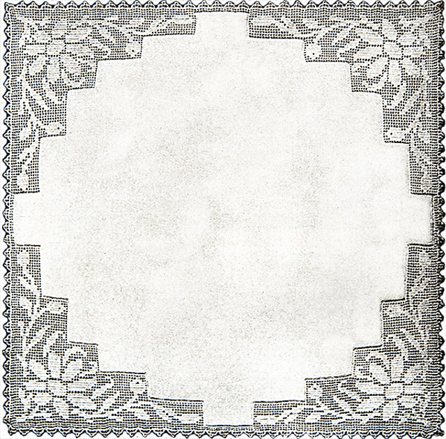 Ravelry: Daisy Lace Corners pattern by Mary E. Fitch