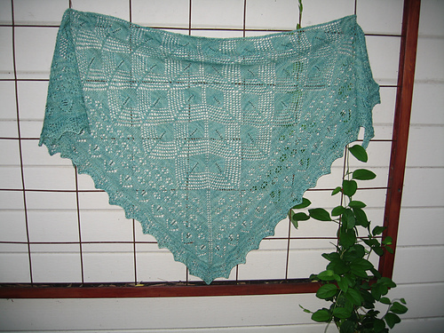 Ravelry: Garden Trellis, Shawl pattern by Mary Triplett