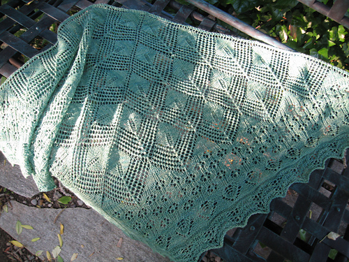 Ravelry: Garden Trellis, Shawl pattern by Mary Triplett