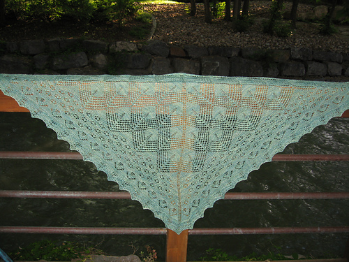 Ravelry: Garden Trellis, Shawl pattern by Mary Triplett