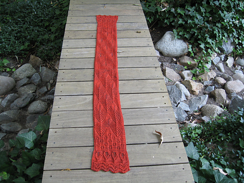 Ravelry: Garden Trellis Trio, Scarf pattern by Mary Triplett