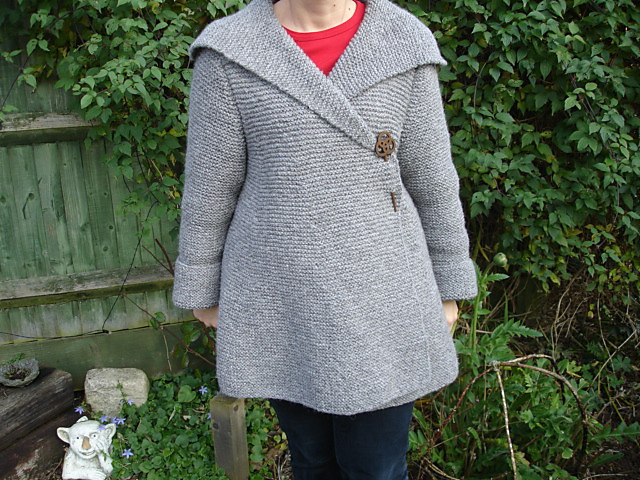 Ravelry: Aran Swing Jacket pattern by Woolfish