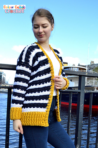 Ravelry: Nautical Cardigan pattern by Justina Kirkwood