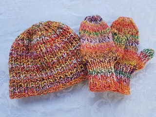 Ravelry: ColoradoKate's Hat and Mittens-Charity 2017