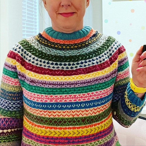 Ravelry: Around the World Sweater pattern by Carmen Jorissen