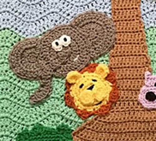 Ravelry: Jungle Blanket pattern by Jennie Claver