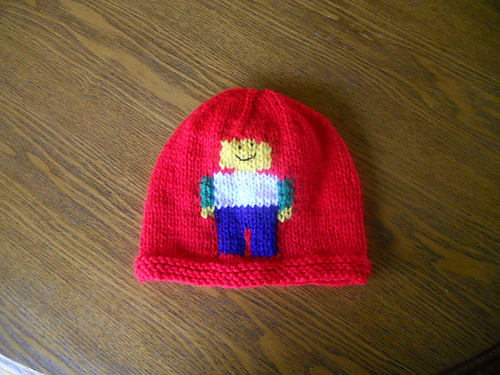 Ravelry: ColoradoMom's Lego Man Fan Hat