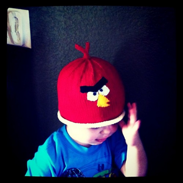 Ravelry: Angry Birds Basic Hat pattern by Emily Vanek