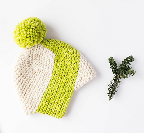 Ravelry: Bicolor Hat pattern by Elizabeth B