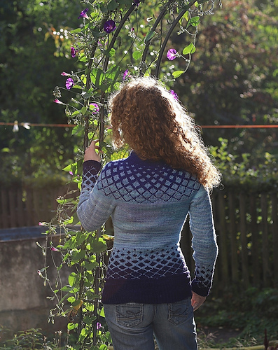 Ravelry: Pink Diamond Sweater pattern by Colorway Knits
