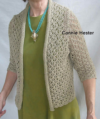 Ravelry: Openwork Knit Jacket pattern by Connie Hester