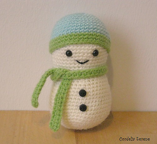 Ravelry: Snowman pattern by The Left-Handed Crocheter