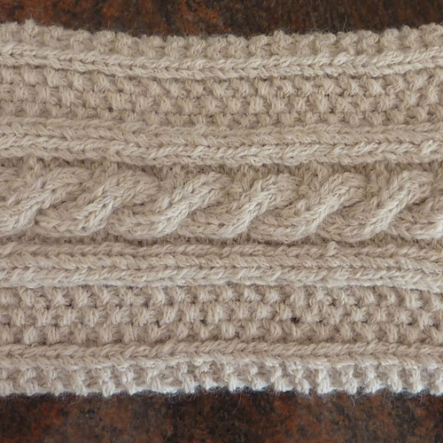 Ravelry: Heather's Cable Scarf pattern by Cornish Knitter
