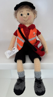 Ravelry: Postman Pete shelf sitter pattern by Alison Davis