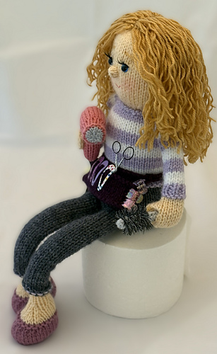 Ravelry: Hayley the hairdresser pattern by Alison Davis