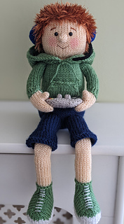 Ravelry: Gary the gamer shelf sitter pattern by Alison Davis