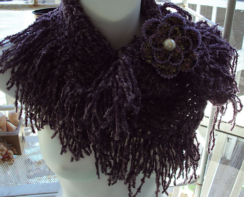 Ravelry: Super Quick and Easy Scarflette pattern by Elizabeth Ann White