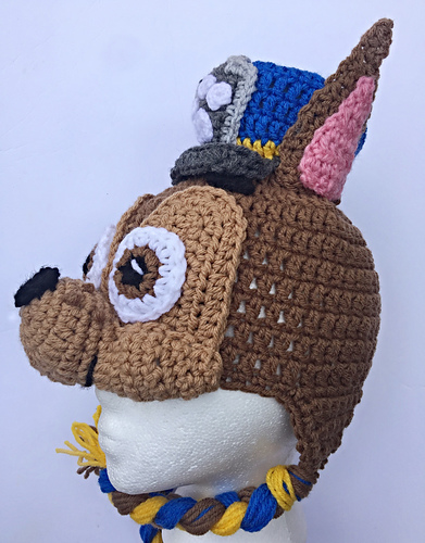 Ravelry: Paw Patrol Chase Inspired Hat pattern by Forever Knotty