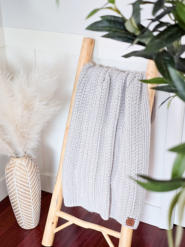 Ravelry: Braided Wheat Stitch™ Crochet Blanket pattern by Briana K Designs