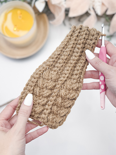 Ravelry: Wheat Stitch™ Easter Bunny Basket pattern by Briana K Designs