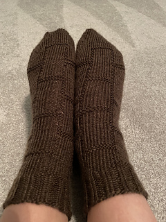 Ravelry: Exposed Brick Socks pattern by Claire Jackson (Perfectly Knotted)