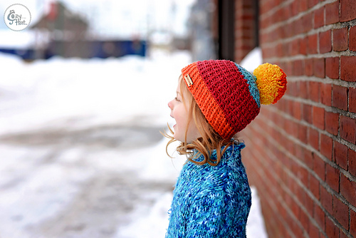 Ravelry: Cozy Cake Beanie Hat pattern by Ana
