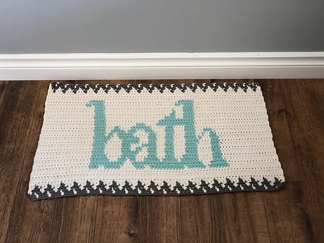 Ravelry: The "Bath" Rug pattern by Cozy Corner Crochet