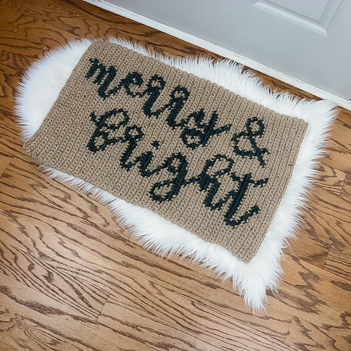 Ravelry: Merry & Bright Mat pattern by Rachel Alford