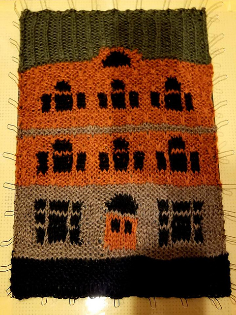 Ravelry: Brownstone City Block Blanket - KAL pattern by Ashley Collings