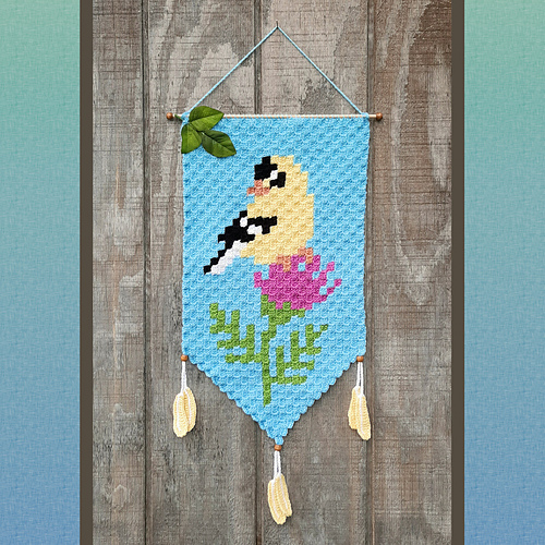 Ravelry: Summer Goldfinch Banner pattern by Cherie Marie Leck
