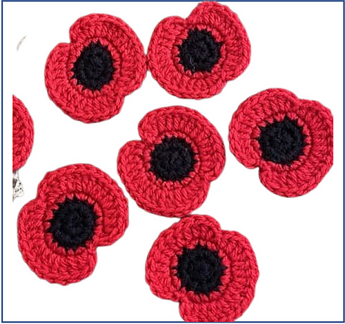 Ravelry: Easy Crochet Poppy pattern by Tilly Douglas